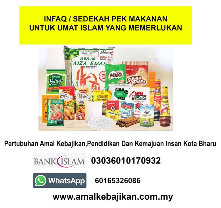 Infaq Sedekah Hari Jumaat – Pertubuhan Amal Kebajikan, Pendidikan dan ...